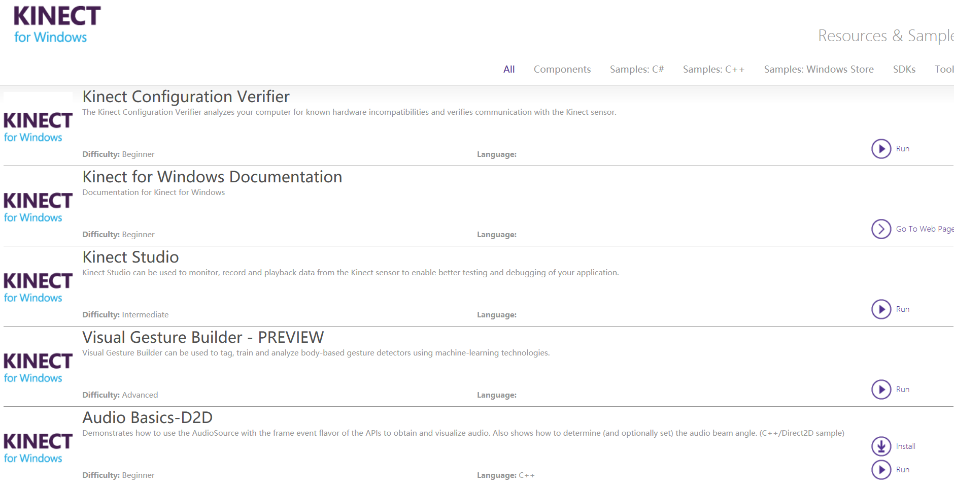 kinect 2.0安装与入门使用_kinect2.0安装教程-CSDN博客