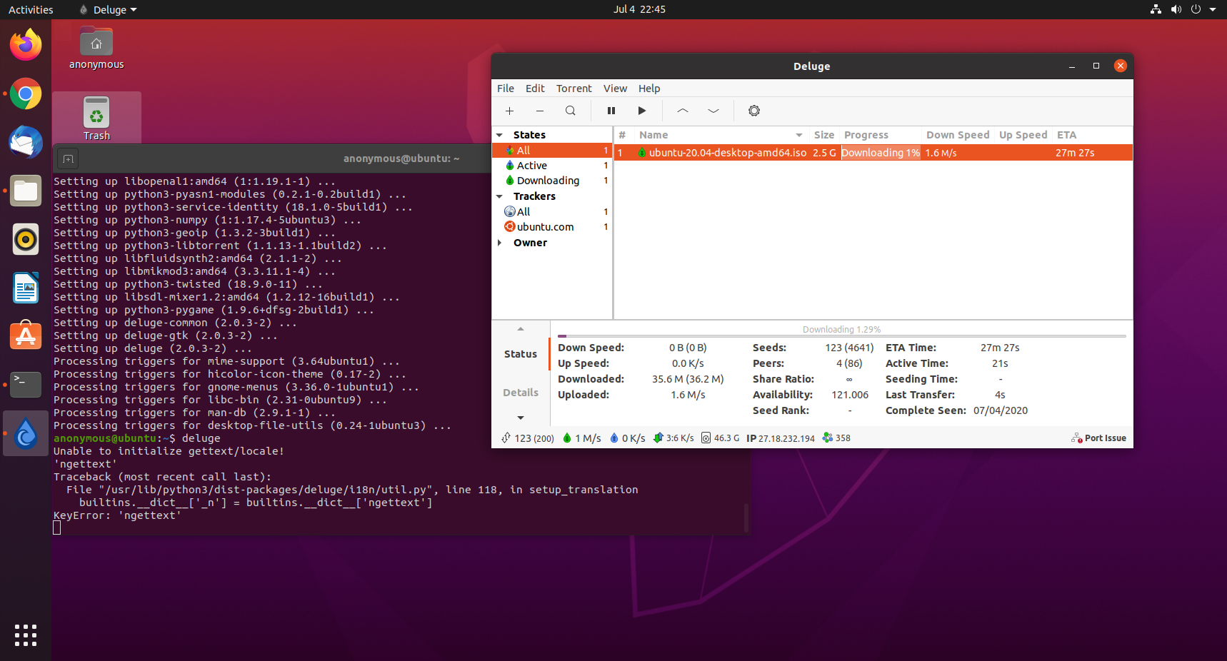 Ubuntu 20.04 : 几个BT下载软件和命令_bt download by linux-CSDN博客