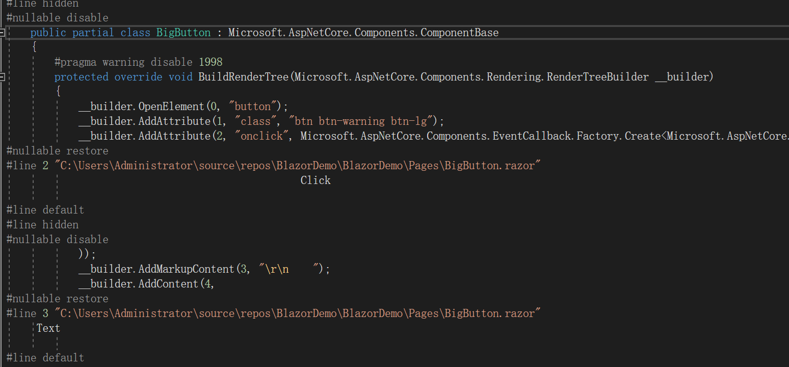 Blazor —— 探索razor组件背后的秘密，你绝对想象不到_blazor 操作 razor组件-CSDN博客