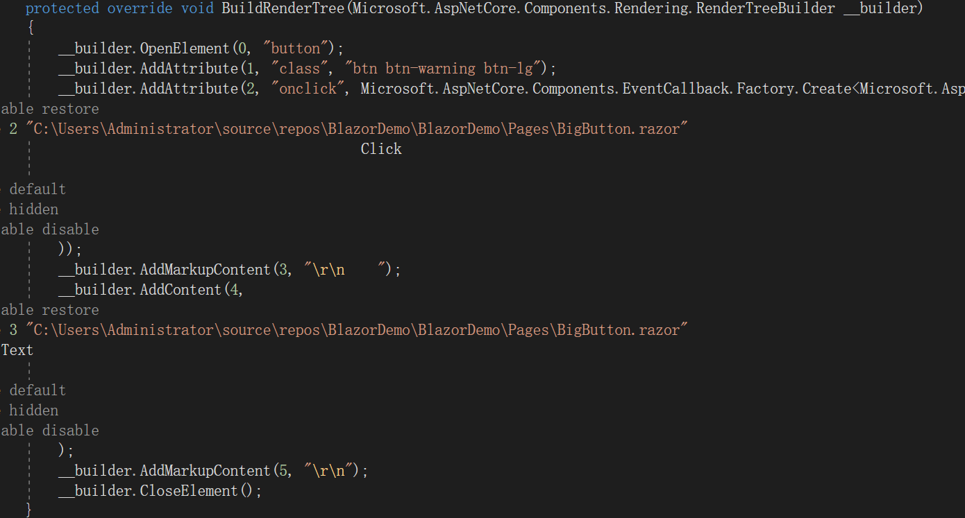 Blazor —— 探索razor组件背后的秘密，你绝对想象不到_blazor 操作 razor组件-CSDN博客