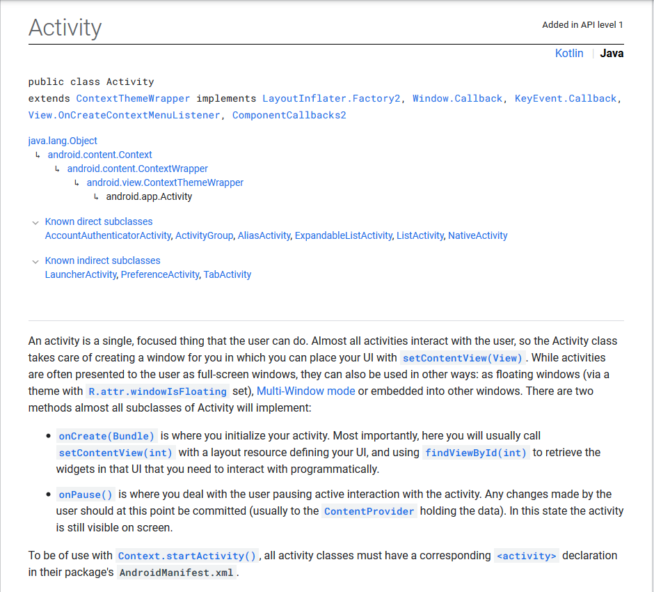 Android学习之详解Activity的生命周期_android appcompatactivity 界面初始化类-CSDN博客