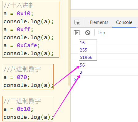 JavaScript基础02【强制类型转换(String Number Boolean) 其它进制数】_在网页的script标签中分别定义数值,字符串,布尔, nu11以及undefined ...