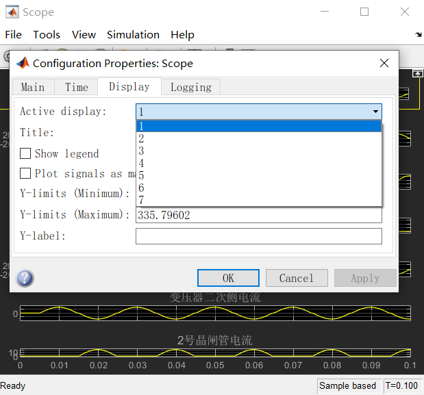 MATLAB示波器怎么分开显示多个波形（可以超过4行）_matlab scope分开波形-CSDN博客