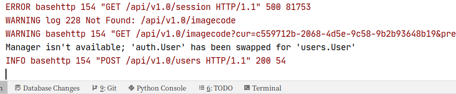 报错内容Manager isn‘t available； ‘auth_manager isn't available; 'auth.user' has been swap-CSDN博客