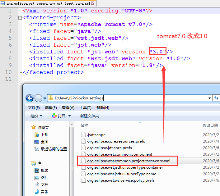 Eclipse部署项目到Tomcat提示：there are no resources that can be added or removed from the server-CSDN博客