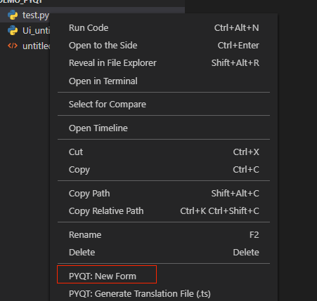 pyqt5+vscode开发环境配置及第一个程序_pyqt compile form-CSDN博客