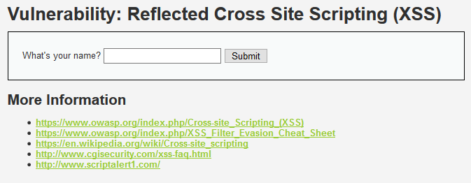 DVWA通过教程之XSS(Reflected)，XSS(Stored)，XSS(DOM)_完成dvwa中 reflect(反射型)和store ...