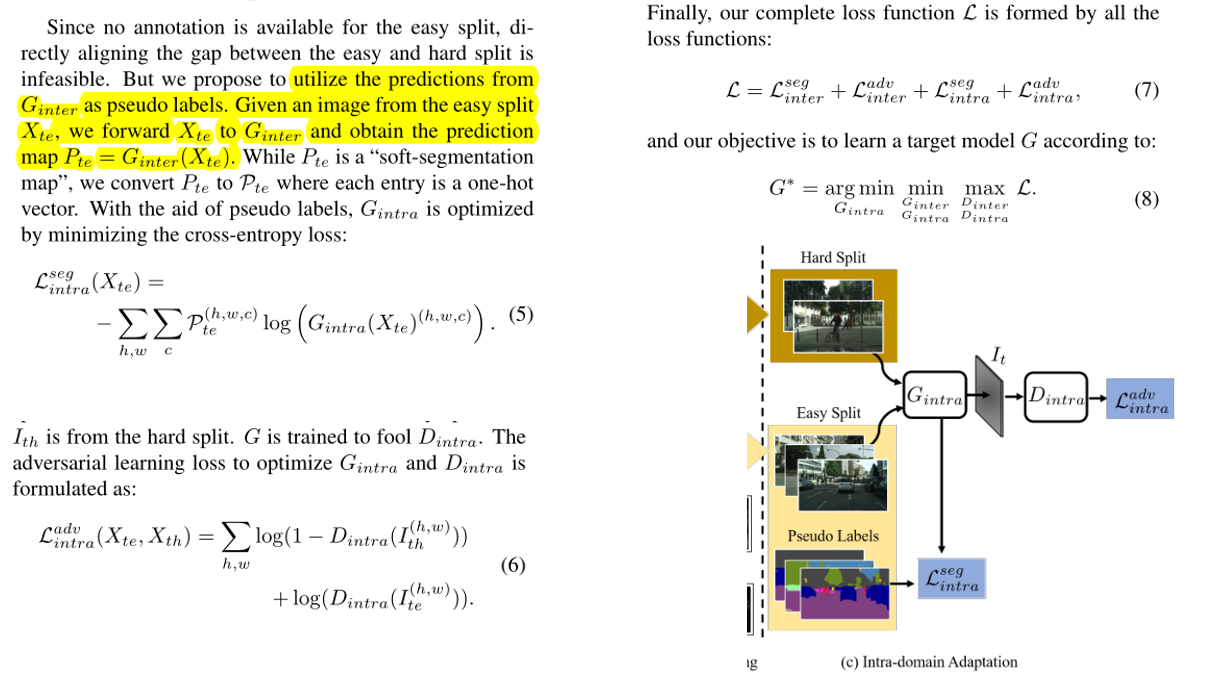 论文阅读：Unsupervised Intra-domain Adaptation for Semantic Segmentation through Self-Supervision ...