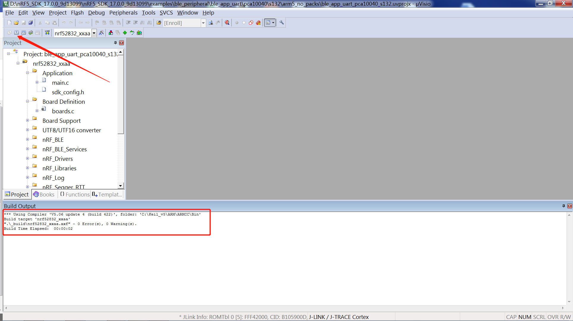 蓝牙例程《ble_app_uart》测试_bleuartapp-CSDN博客
