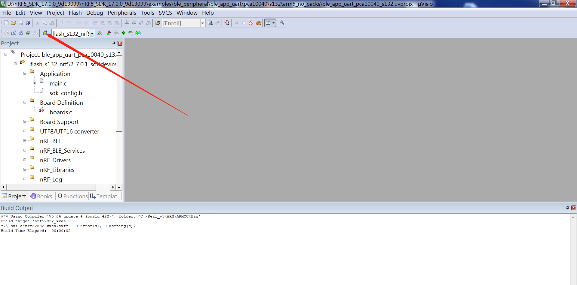 蓝牙例程《ble_app_uart》测试_bleuartapp-CSDN博客