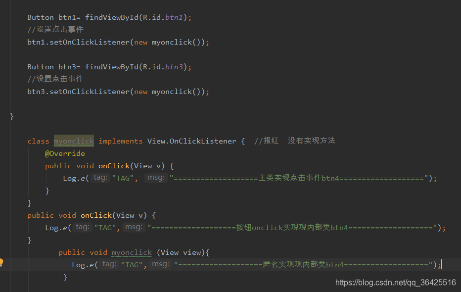 Onclick点击事件与按钮注册监听事件onclick监听点击事件 Csdn博客
