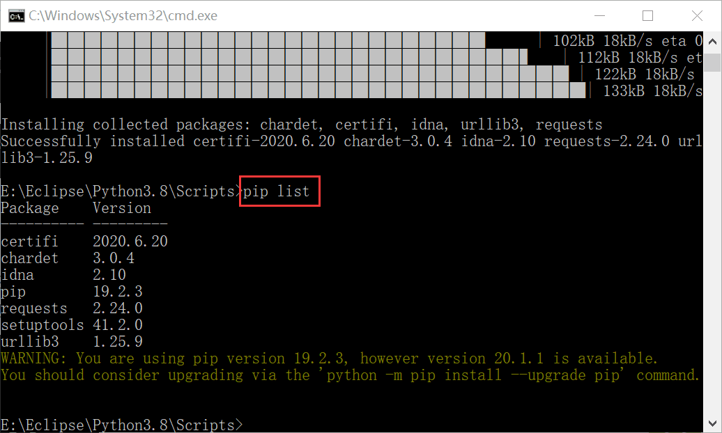 【python】使用pip命令行下载模块pip下载命令昵称已存在lxttttt的博客 Csdn博客 