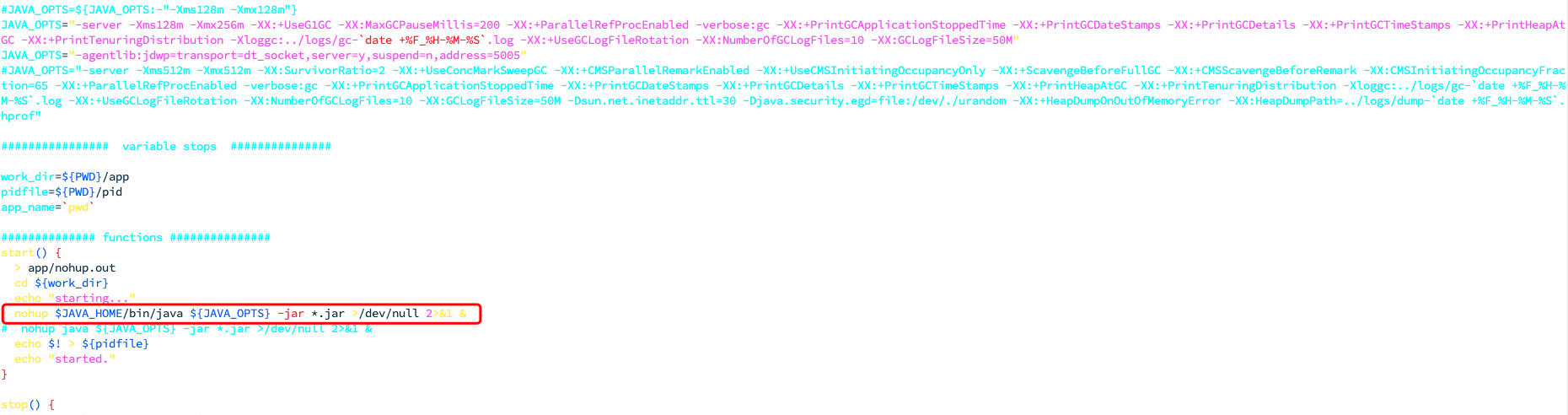 java -jar命令不产生nohup.out日志_nohup java -jar不输出日志-CSDN博客