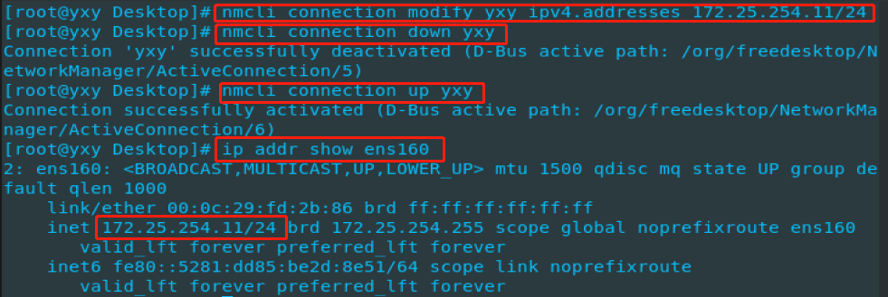 Linux中的网络配置（一） ---ifconfig和ip addr（临时设定ip）、图形方式永久设定ip、nmcli的用法（命令设定ip）、管理网络配置文件以及dhcp服务配置_linux ...