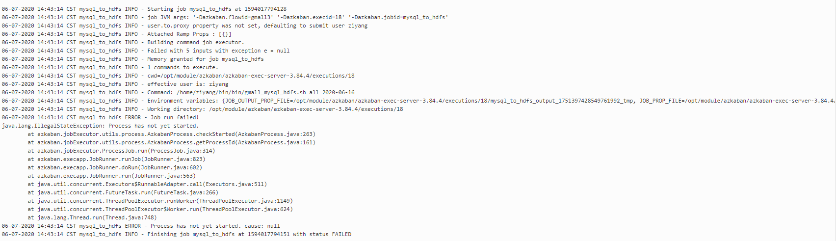 那些年走过的azkaban的坑_azkaban调度平台不好用-CSDN博客