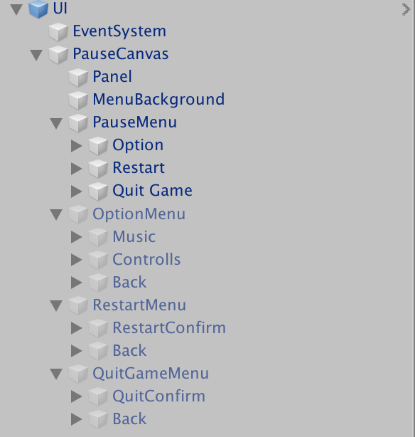 Unity之【创建暂停菜单】_unity的pausepanel-CSDN博客