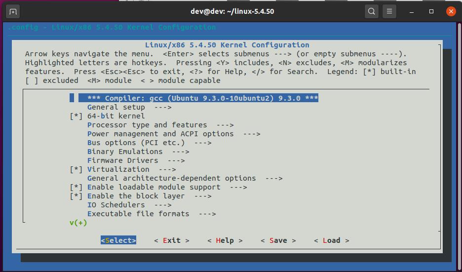 linux内核之源码编译_kernel 5.4.55源码-CSDN博客