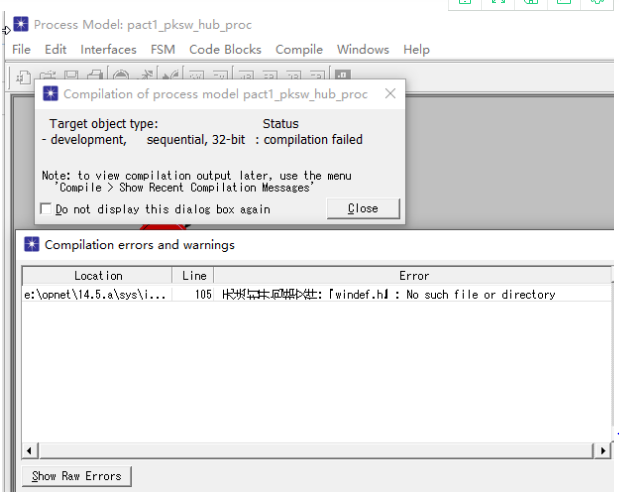 opnet自定义进程编译时发生错误，无法打开包括文件：“windef.h”:No such file or directory_opnet windef.h-CSDN博客
