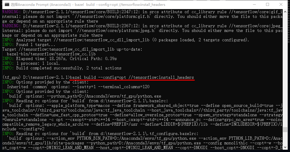 Windows10 Bazel 编译 Tensorflow 2 C++ dll 和 lib 文件_windows 10 bazel tensorflow 2 c++ dll lib-CSDN博客