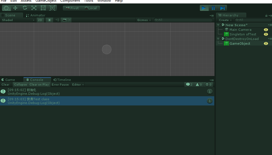 Unity中常用的三种单例模式（使用继承单例基类的方式实现）unity单例类 继承 Csdn博客