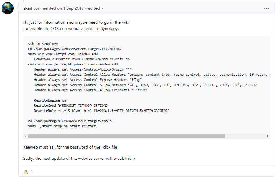 群辉webdav: keeweb webdav 报错network error 解决方案_keeweb 无法访问 webdav-CSDN博客