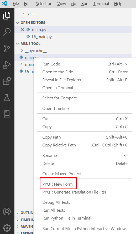 Python 可视化图形界面编程（VSCode、PYQT5、 QtDesigner）之 Hello World_python 的那个环境可以显示图形-CSDN博客