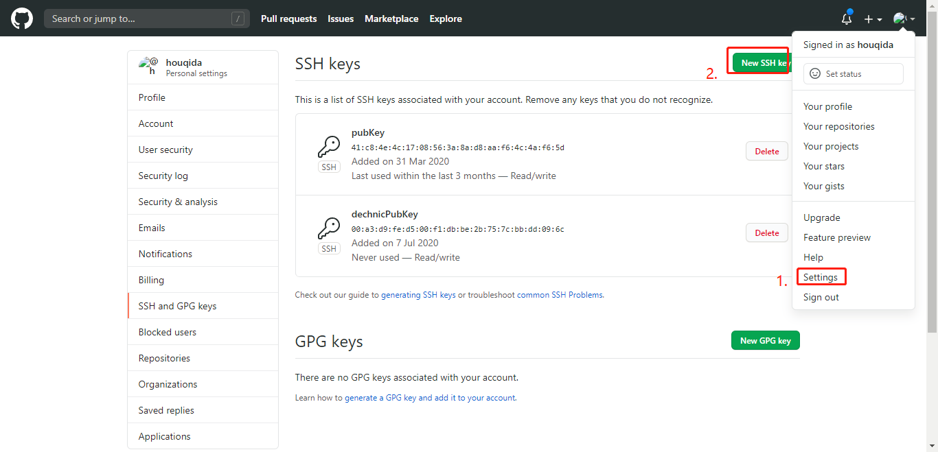 git@github.com: Permission denied (publickey). Fatal: Could not read from remote repository ...