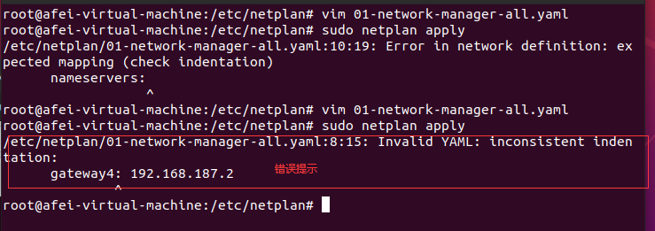 Ubuntu 20.04版本配置静态ip的要点、操作步骤和常见错误_sudo netplan apply-CSDN博客