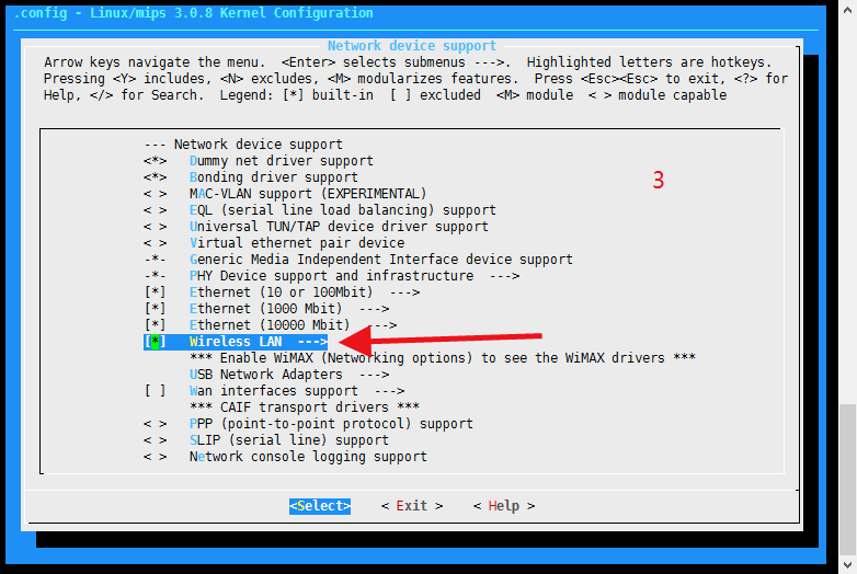 menuconfig内核配置过程_menuconfig打开网络设备-CSDN博客