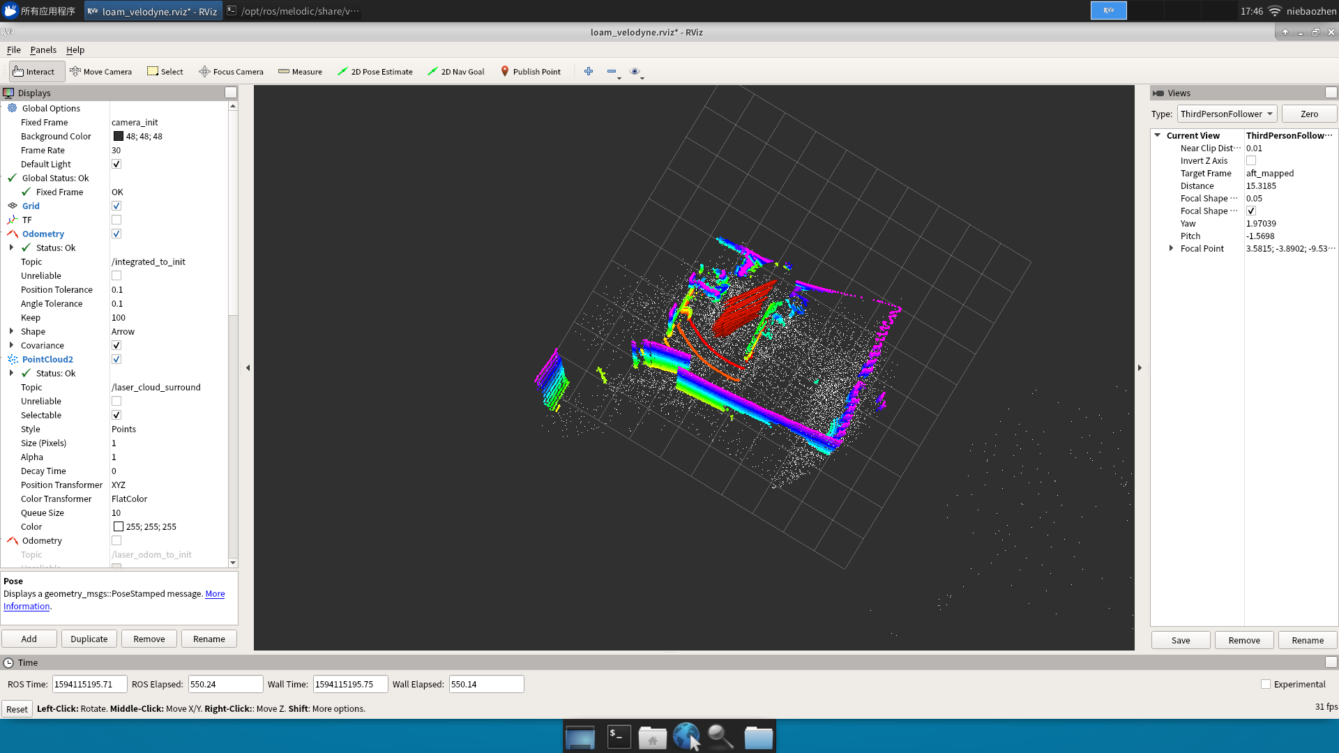 VLP-16配置及gmapping/loam应用-基于ubuntu-ros-melodic_vlp16安装gmapping-CSDN博客