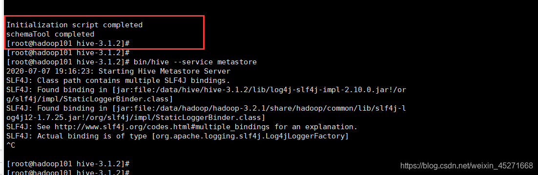 Hivemetaexception Failed To Get Schema Version Csdn博客