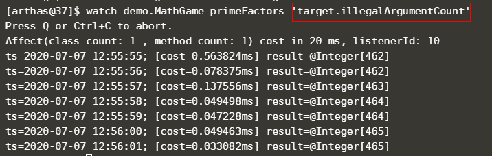 Arthas的watch命令_arthas watch 条件-CSDN博客