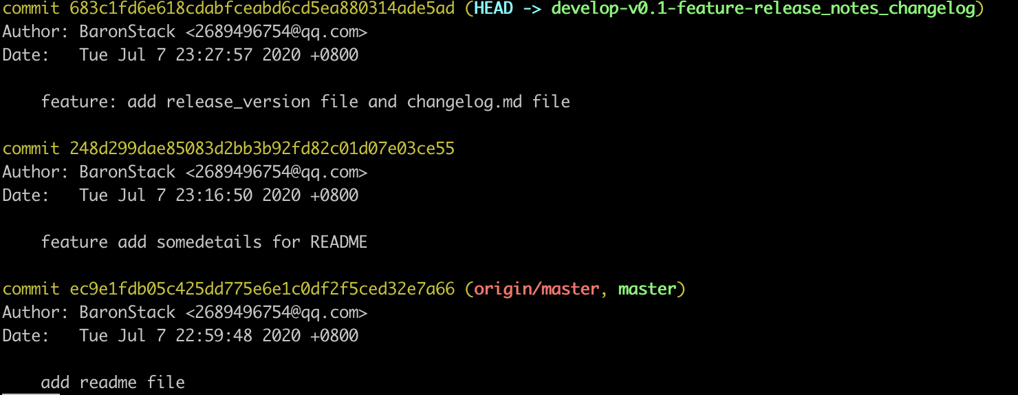 git 的release-notes以及对应的changelog管理_gitlab release notes-CSDN博客