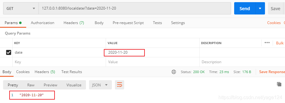 解决 Localdate 无法接收 Postman 请求参数的问题入参拿不到localdate类型的数据 Csdn博客