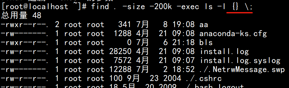 解决：Linux中find: 遗漏“-exec”的参数的问题_find -exec命令 {}-CSDN博客