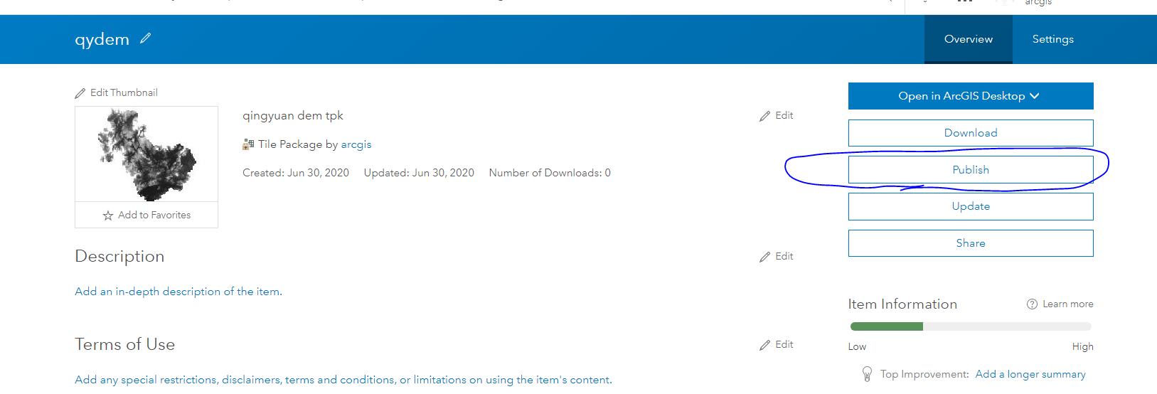 ArcGIS Pro 制作与发布高程服务Elevation Layer_arcgis javascript 添加高程服务-CSDN博客