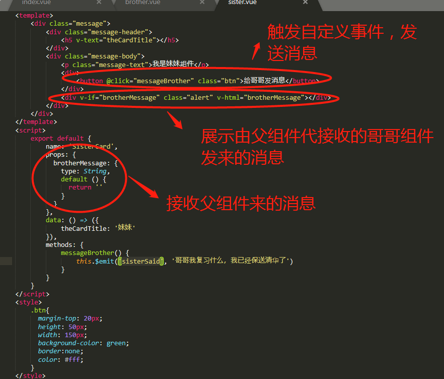 Vue兄弟组件之间通信兄弟之间的通信方式 Csdn博客 