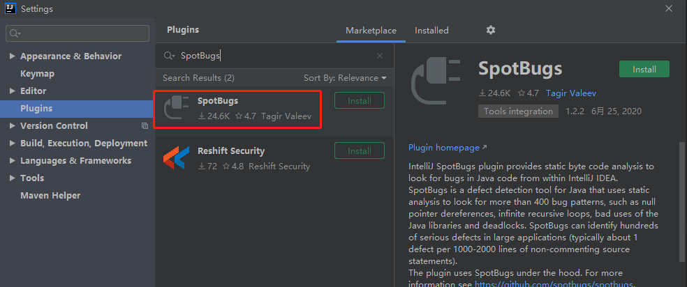 FindBugs-Idea 不再兼容IDEA2020 改用spotBugs_spotbugs 与idea2023.3不兼容-CSDN博客