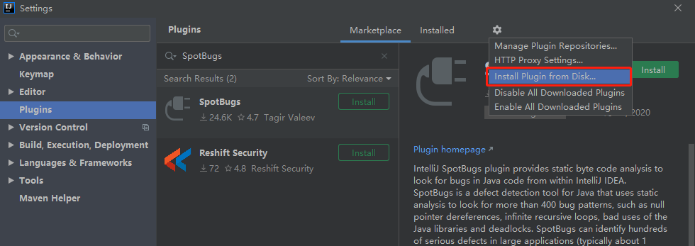FindBugs-Idea 不再兼容IDEA2020 改用spotBugs_spotbugs 与idea2023.3不兼容-CSDN博客