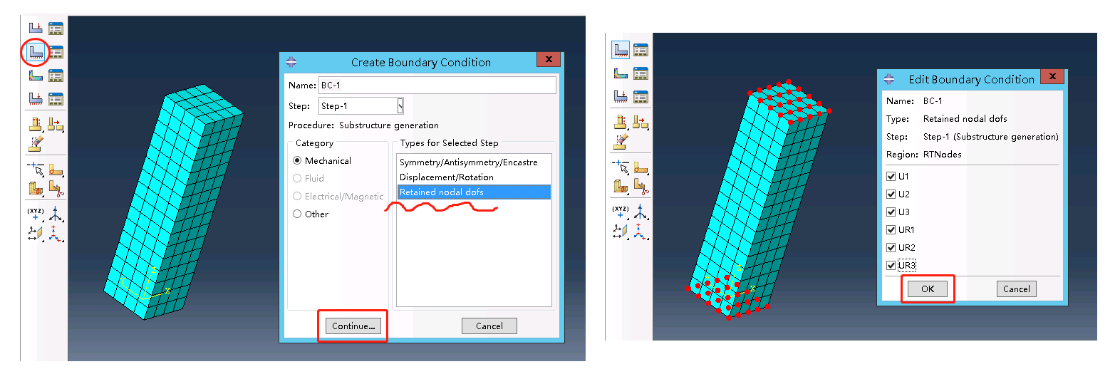 Abaqus 子结构分析 实例_abaqus子结构-CSDN博客