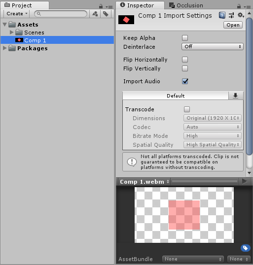 Unity3D 播放透明视频的两种方法_unity不支持带透明度的视频-CSDN博客