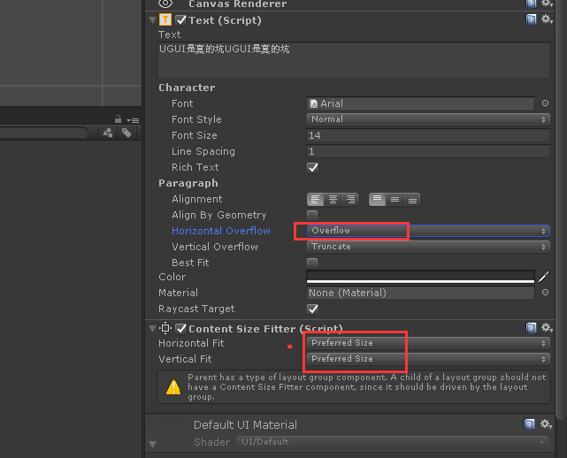 Unity UGUI 文本背景图片自适应文字内容大小_unity ugui 背景图 跟随 文本尺寸-CSDN博客