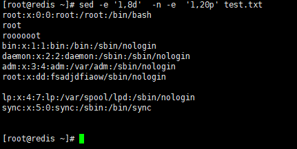 sed命令学习与练习--20个例子_sed练习-CSDN博客