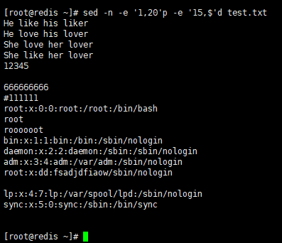sed命令学习与练习--20个例子_sed练习-CSDN博客