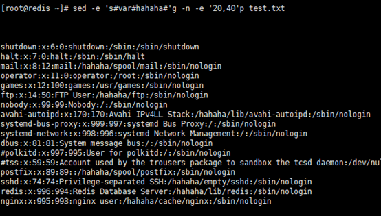 sed命令学习与练习--20个例子_sed练习-CSDN博客