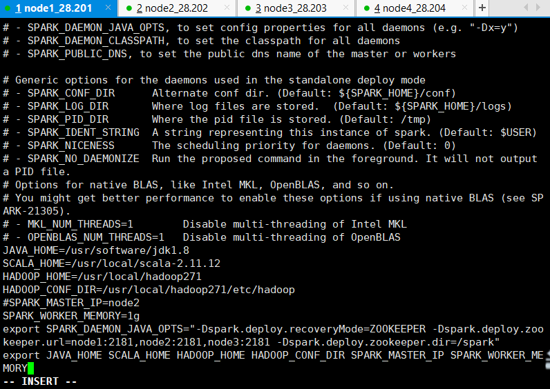 Centos7下搭建spark集群并配置成高可用集群_centos7 spark 集群启动只显示一个-CSDN博客