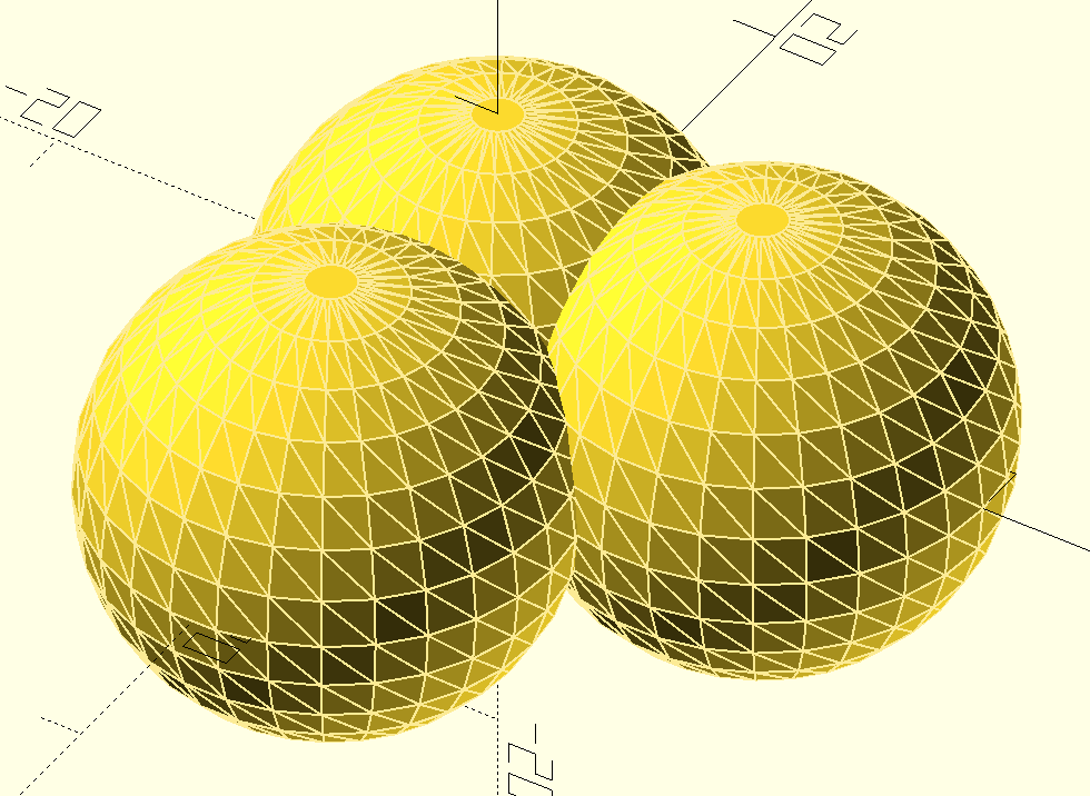 openscad 3D操作_openscad教程 三维物体 交集 并-CSDN博客