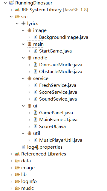 Java小游戏：恐龙快跑（Running Dinosaur）_java恐龙快跑-CSDN博客