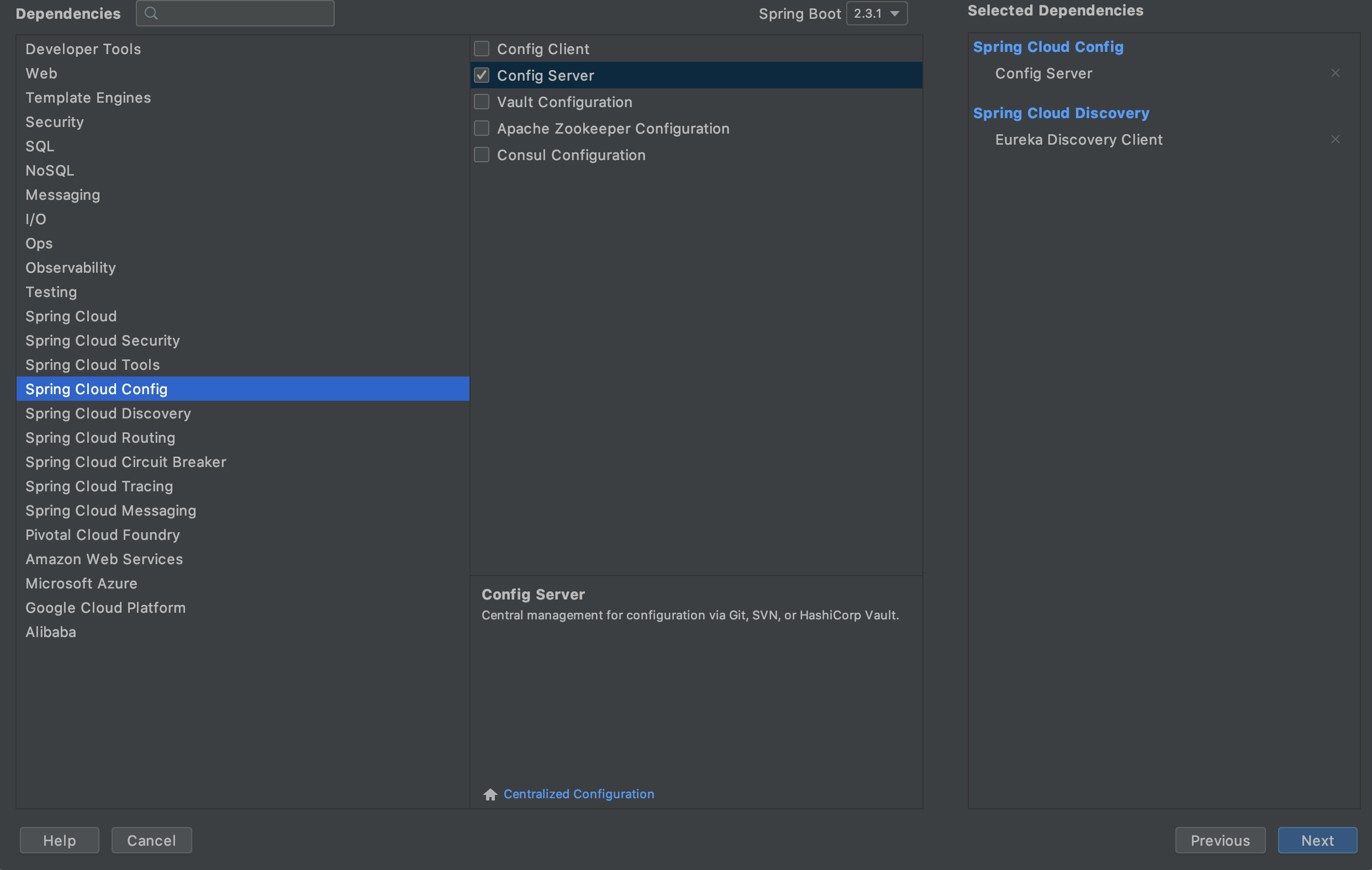 Spring cloud(三) Config center 配置中心 server端_configcenter-CSDN博客